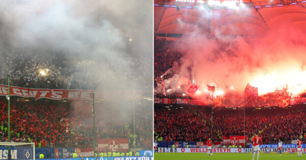 Choreo und Pyroshow: Über 10.000 FCK-Fans in Hamburg – liga2-online.de